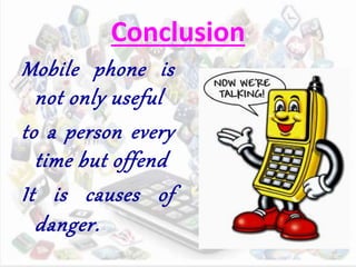 Effect of using mobile phone | PPTX