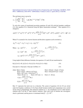 Effect of viscous dissipation on mhd flow and heat transfer of a non ...