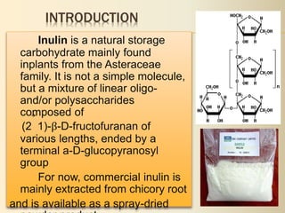 Effect of water uptake on amorphous inulin properties2 | PPTX