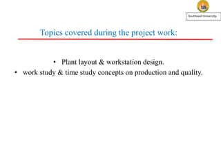 Effect of work study & time study on production and quality | PPTX