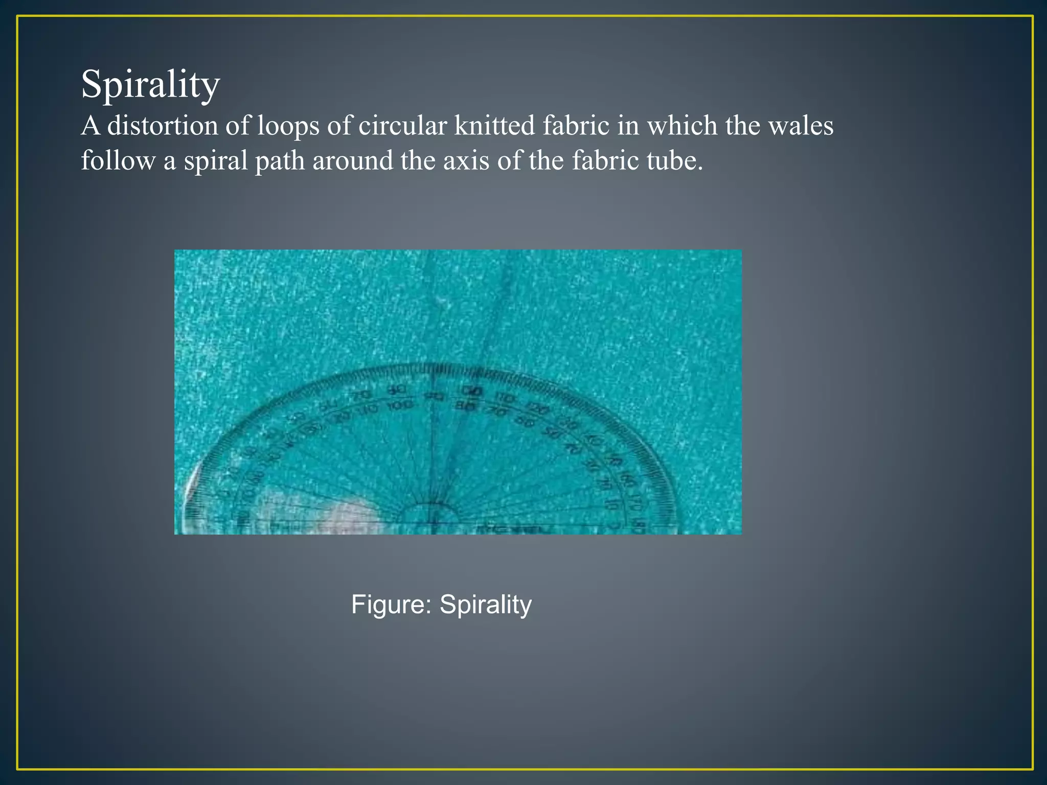 Effect of wpi, cpi, stitch | PPTX
