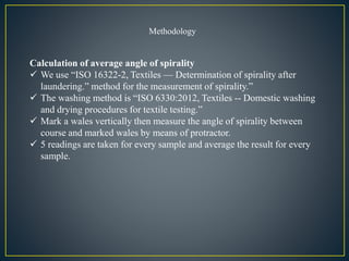 Effect of wpi, cpi, stitch | PPTX