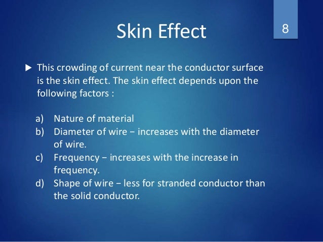 Effects on transmission line