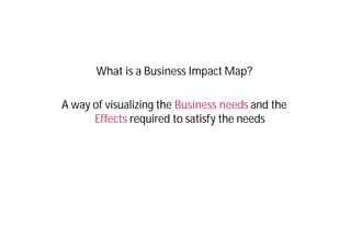 Effects driven Scrum development using Business impact maps | PDF