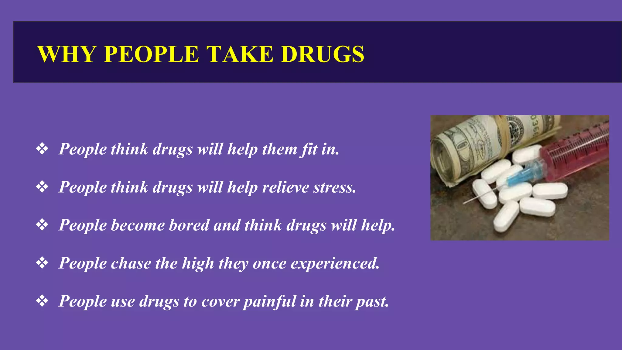Effects of drugs addiction | PPT