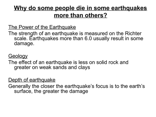 Effects-of-earthquakes. Preparedness protocols | PPT