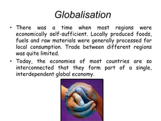 Effects and benefits of globalisation | PPTX