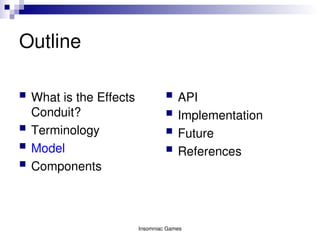 Effects Conduit | PDF