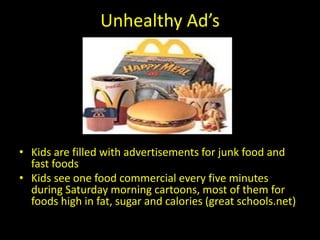 Effects Of Advertising On Children | PDF