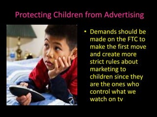 Effects Of Advertising On Children | PPTX