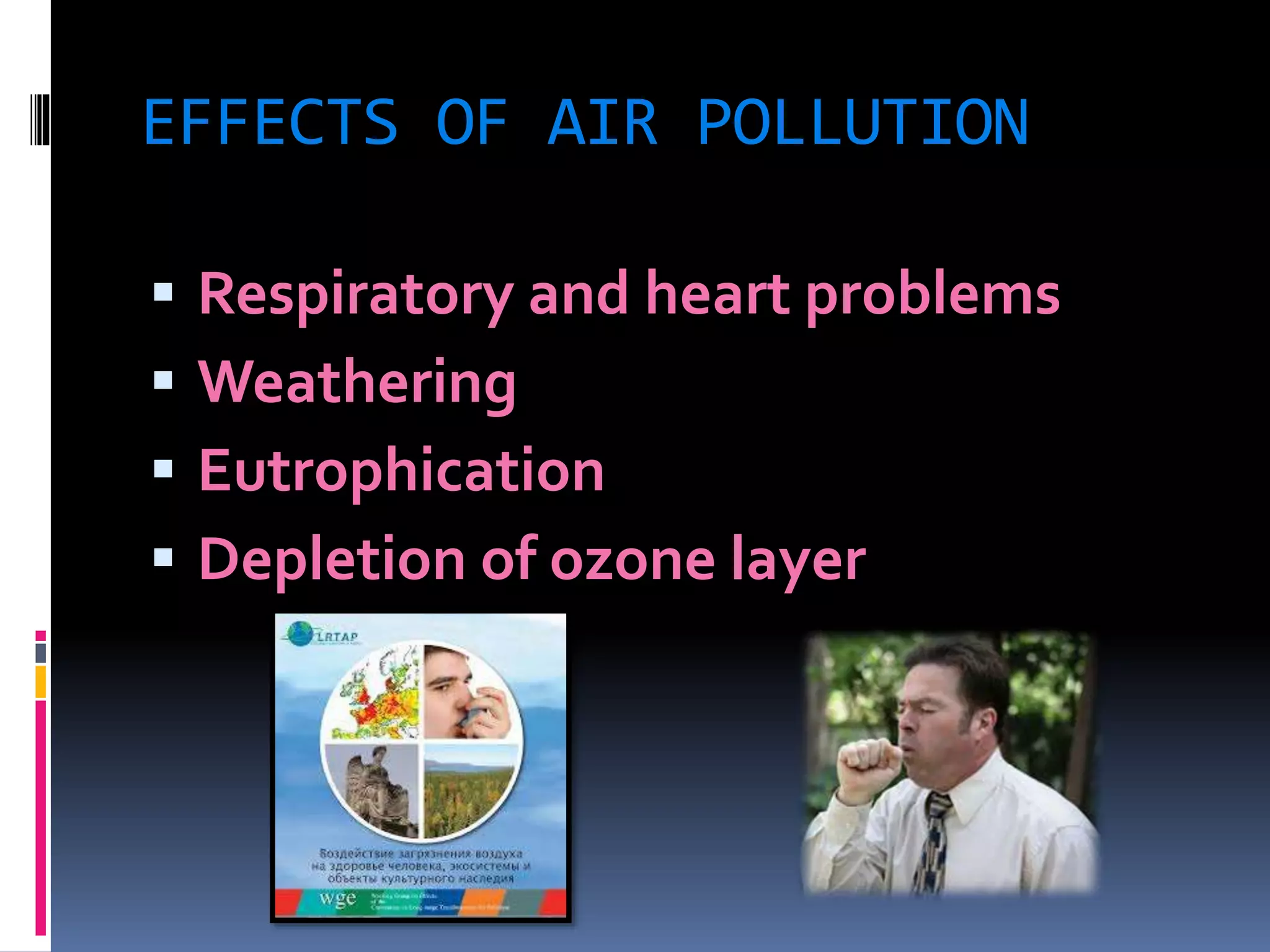 Effects of air pollution | PPTX