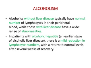 Effects of alcoholism on immune system | PPTX