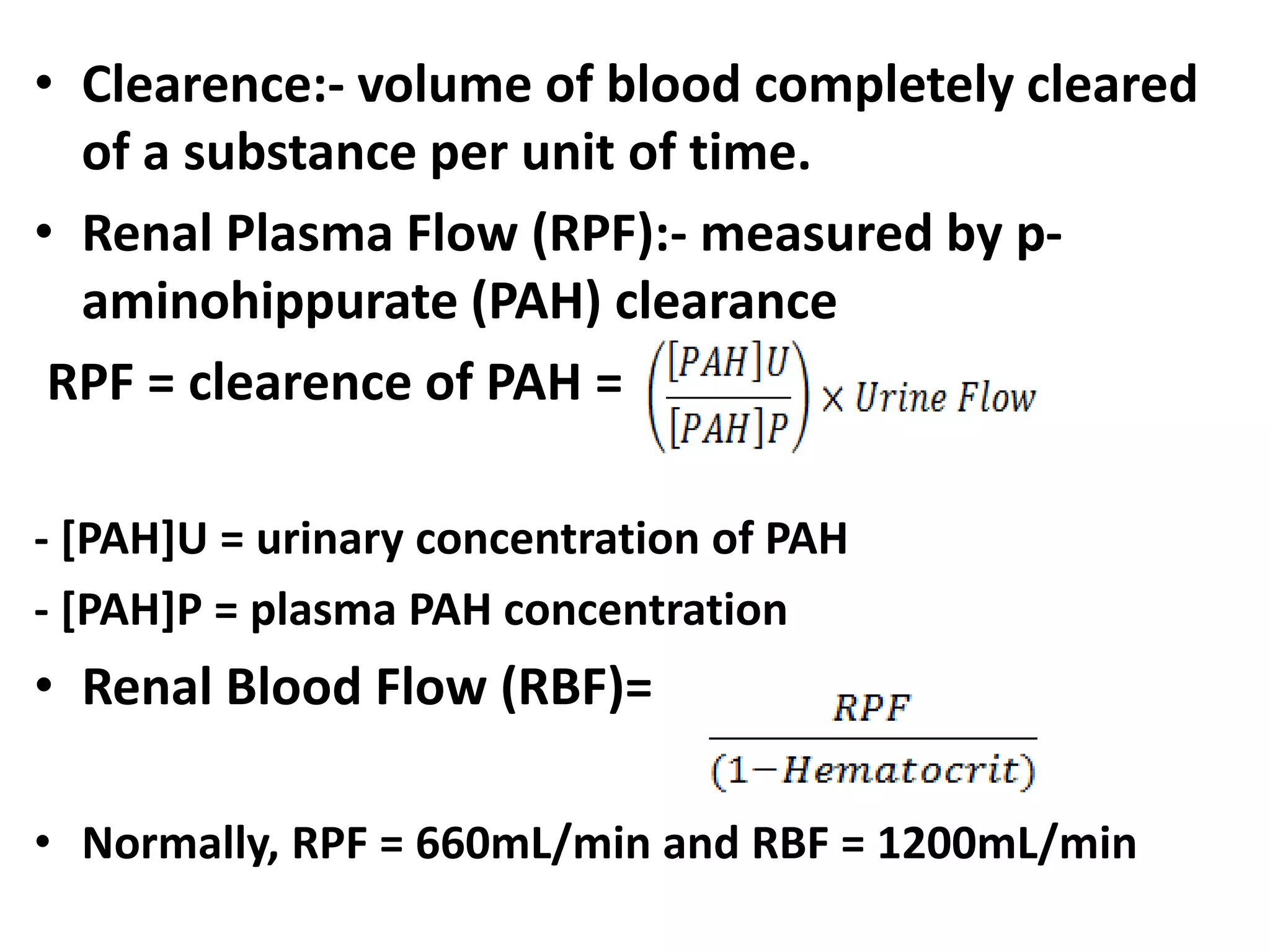 Effects of anesthesia and surgery on renal function | PPTX