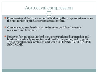 Effects of anesthesia on mother and baby | PPT