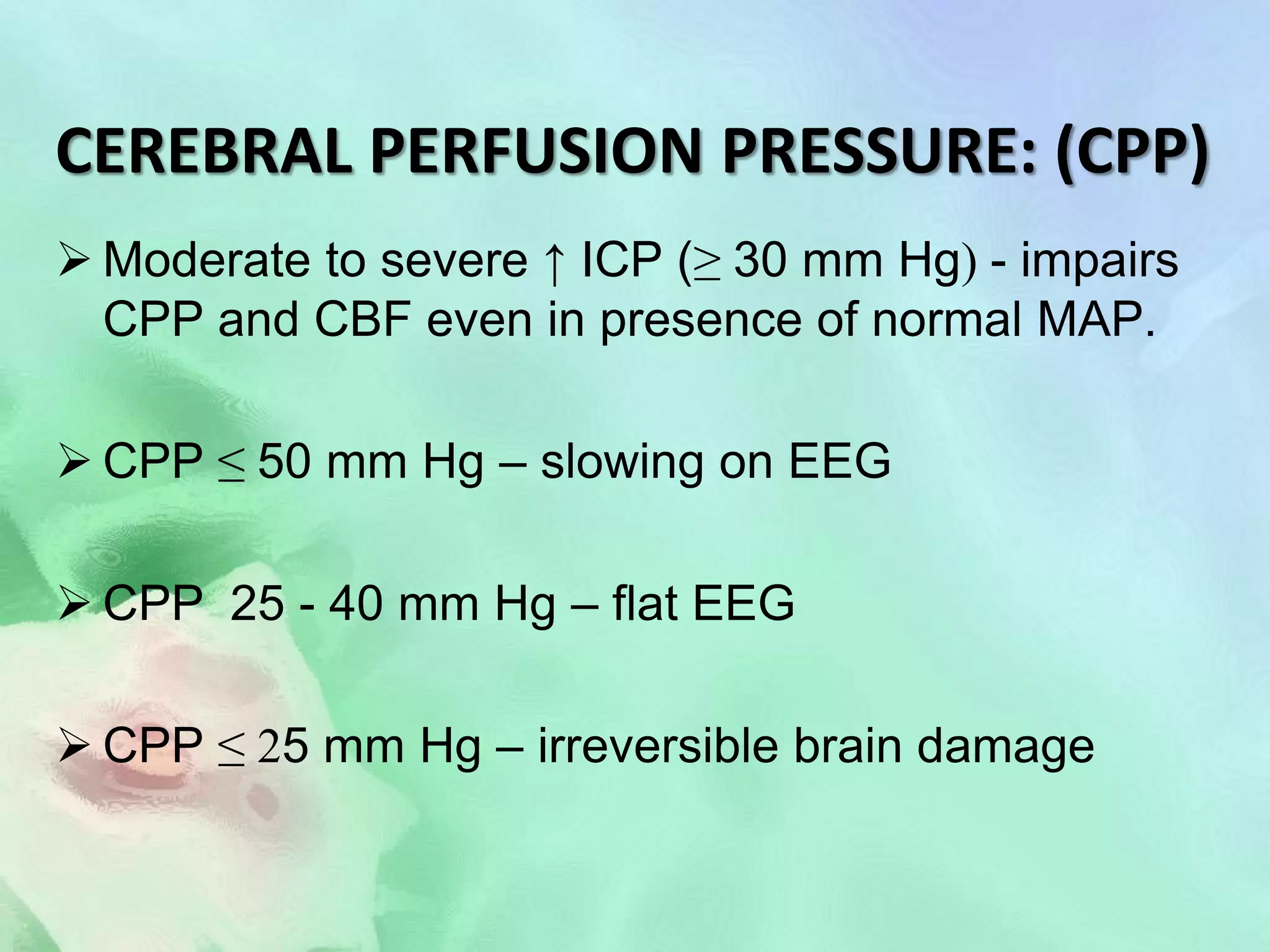 Effects of anesthetics on cerebral blood flow | PPTX