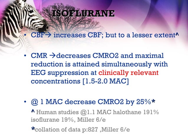 Effects Of Anesthetics On Cerebral Blood Flow | PPT