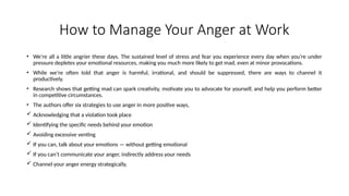 Effects of Anger and Anger management at workplace .pptx