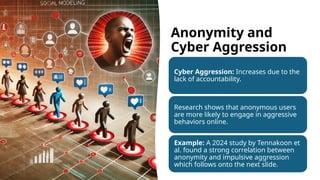 Effects of Anonymity and Behavior Online | PPTX