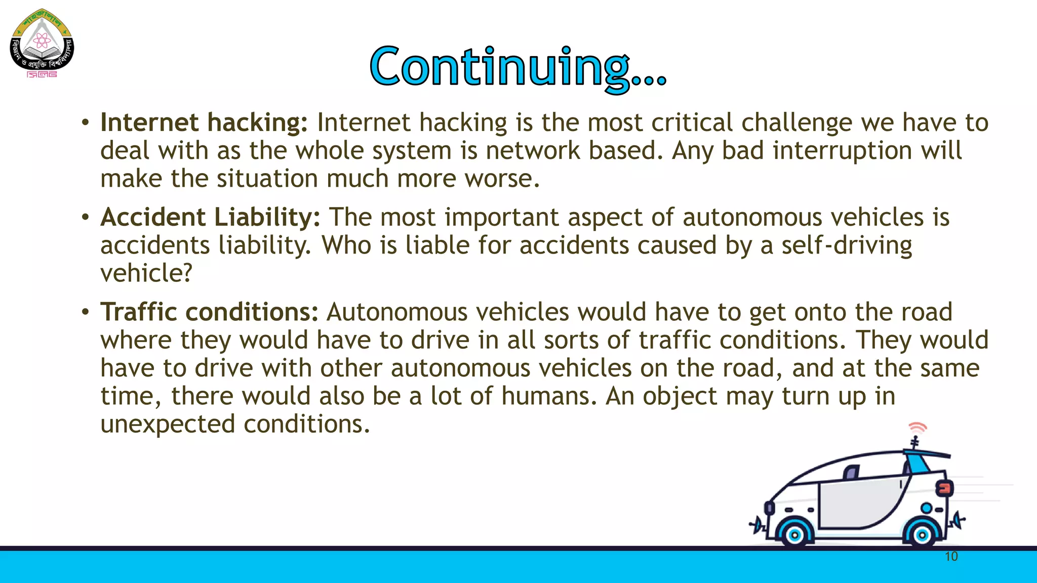 Effects of Autonomous Vehicles on Cities and Highways | PDF