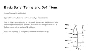 Effects of bullet shape on drag | PDF