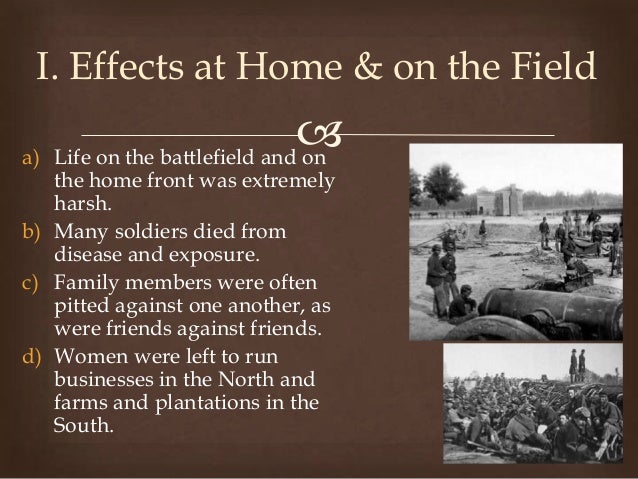 Effects of Civil War