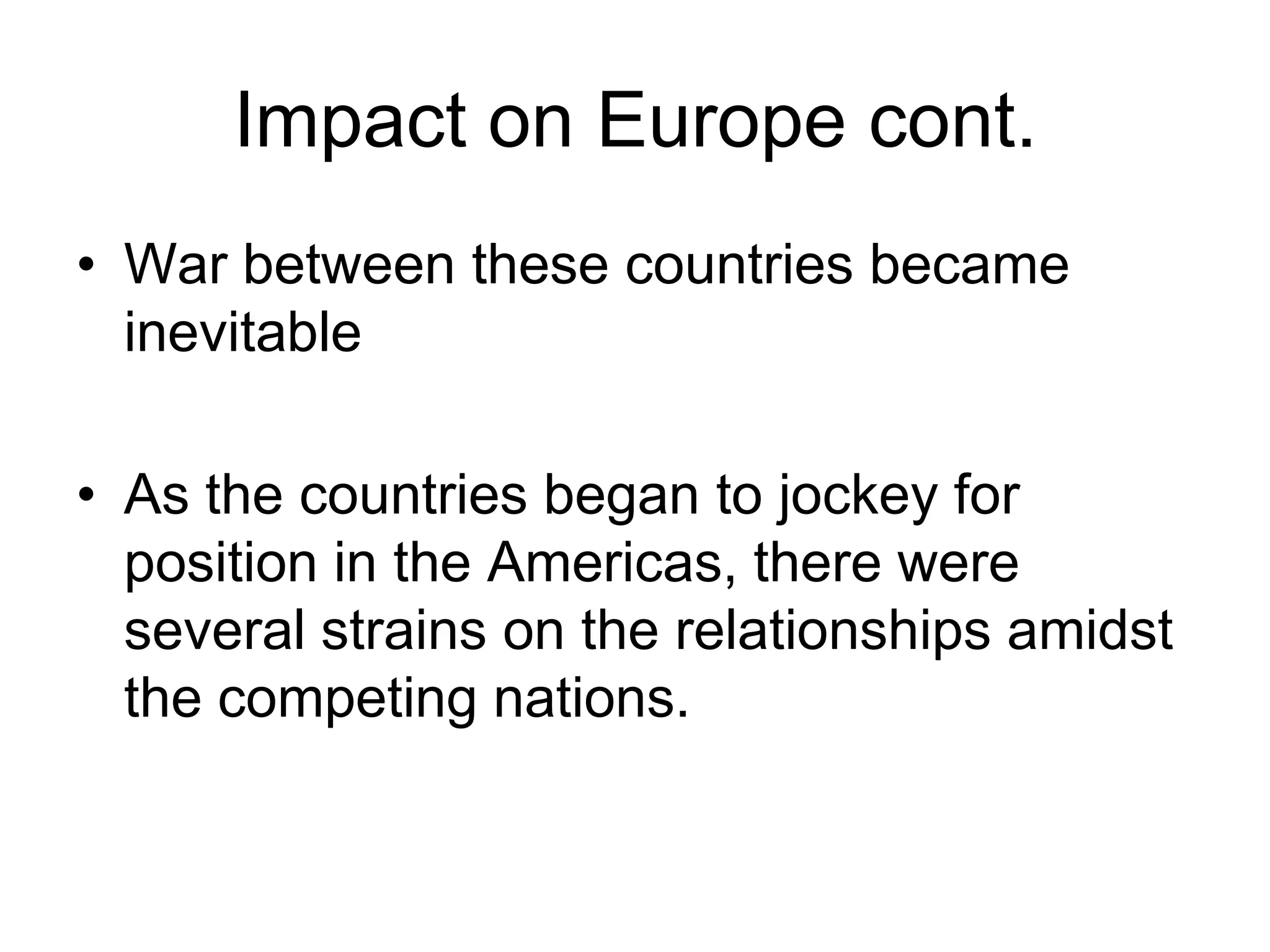 Effects of colonization | PPSX