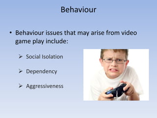 Effects of computer games | PPTX