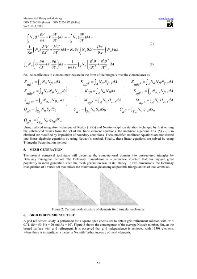Effects of conduction on magneto hydrodynamics mixed convection flow in triangular enclosures | PDF