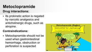 Effects of contracting and relaxing drugs on the digestive system | PPTX