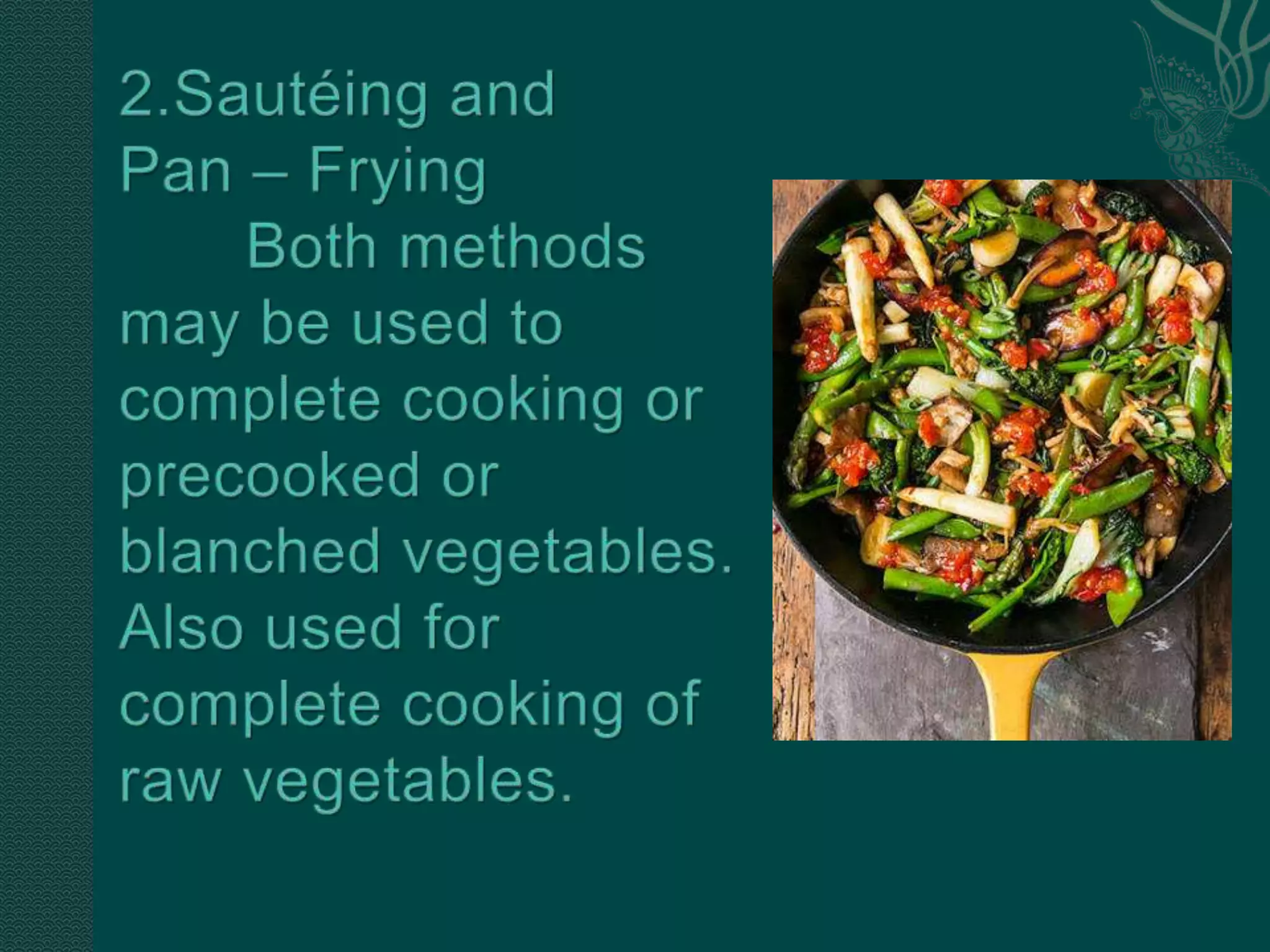 Effects of cooking vegetables | PPTX