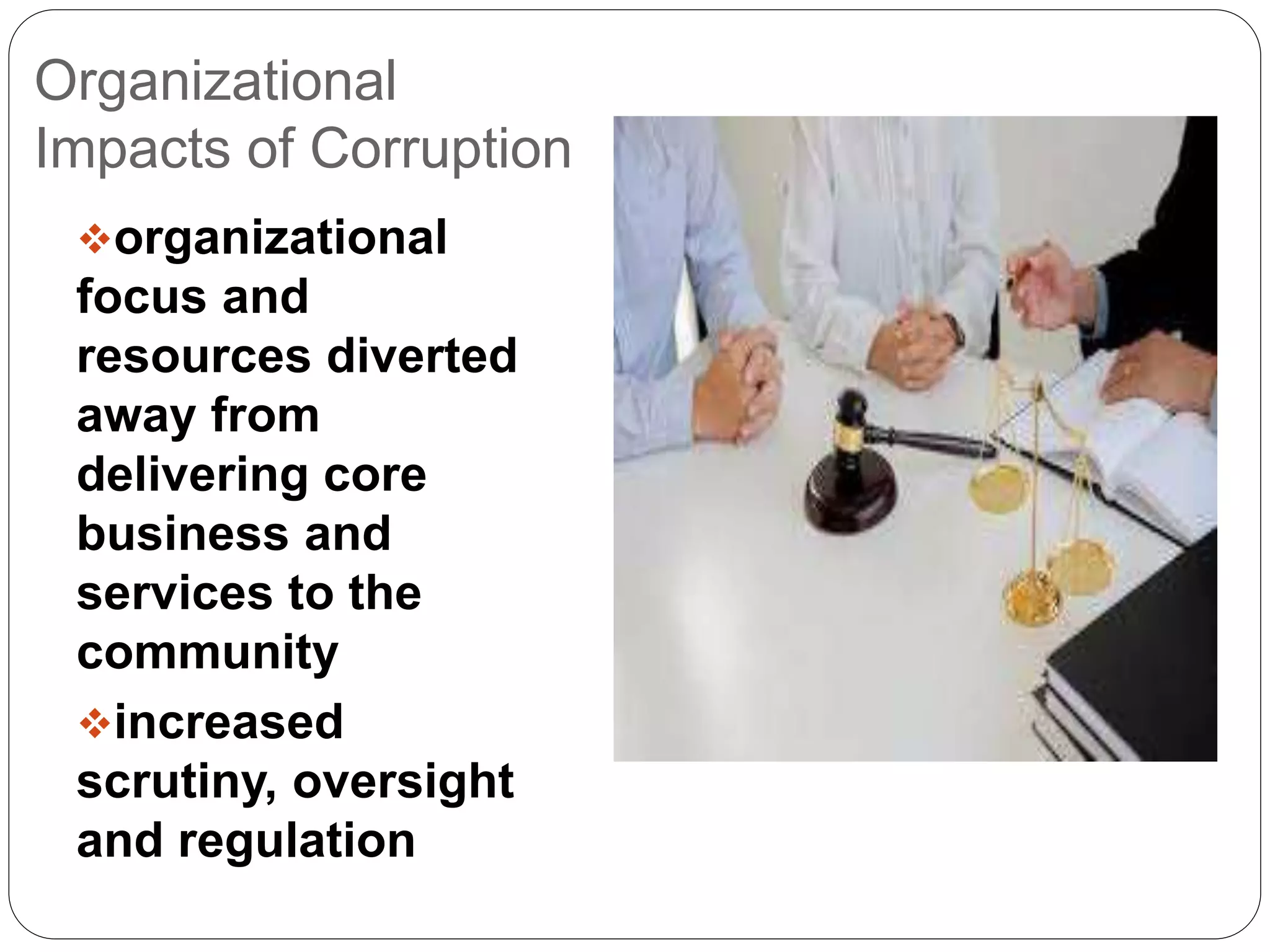 Effects of corruption | PPTX