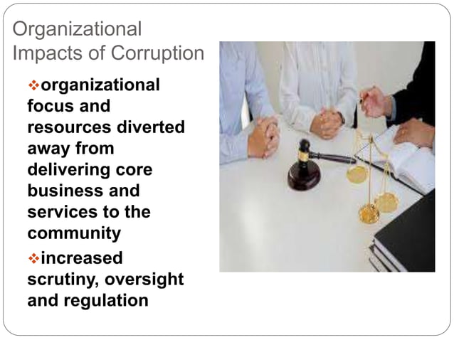 Effects of corruption | PPTX
