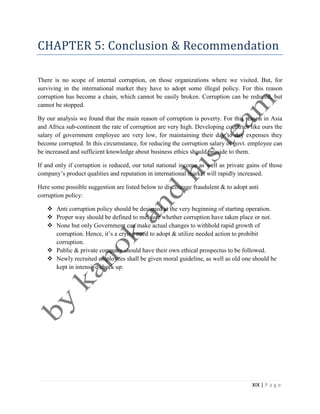 Effects of corruption on international trade in bangladesh | PDF