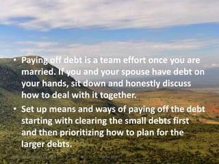 Effects of Debts in Marriage | PPTX