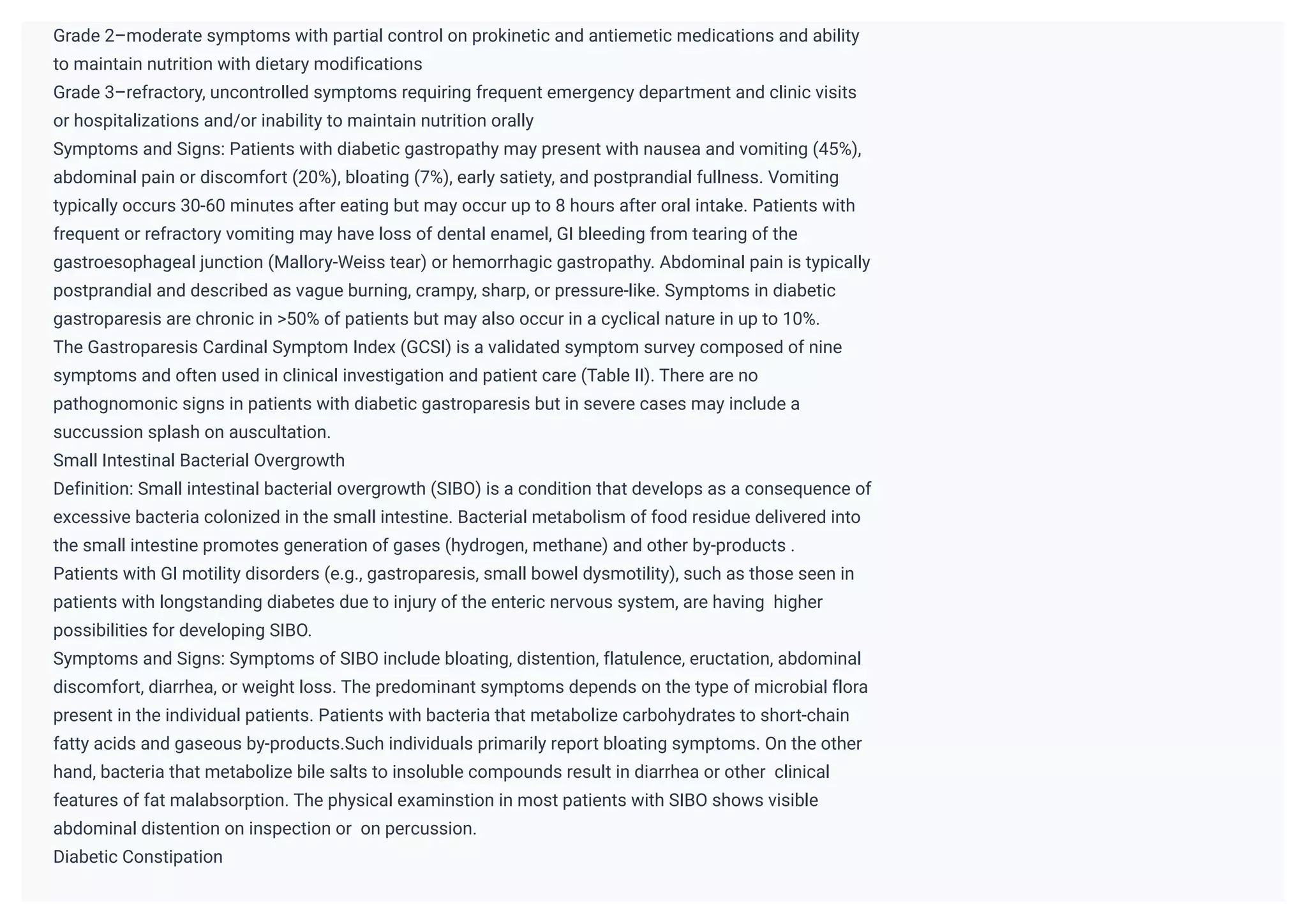 Effects of diabetes on gastrointestinal system | PDF