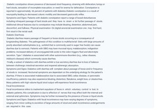 Effects of diabetes on gastrointestinal system | PDF