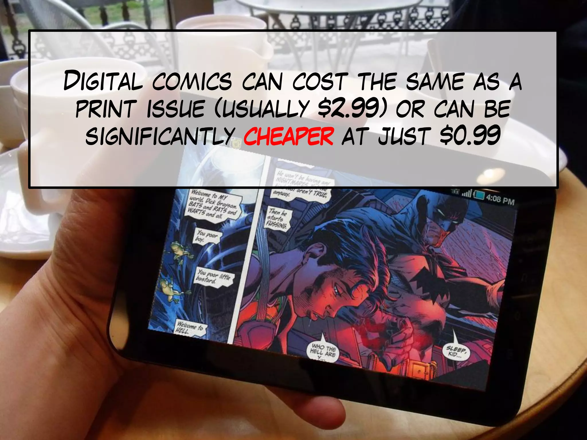 Effects of digital comics on the Comic Industry | PDF