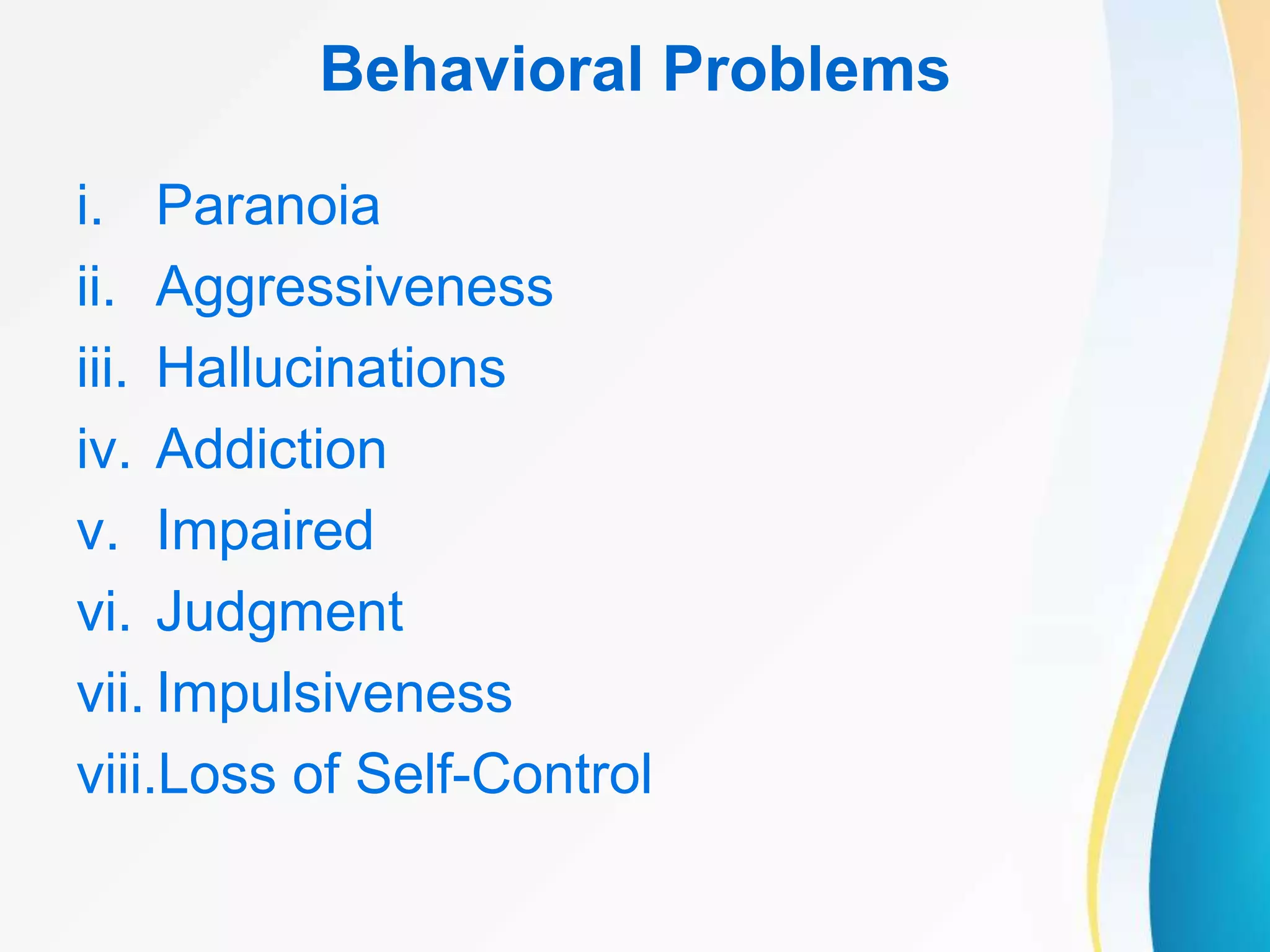 Effects of drug abuse and addiction | PPSX