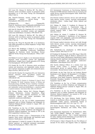 Effects of Electromagnetic Field (EMF) On Implantable Medical Devices (IMD) | PDF | Physics ...