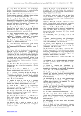 Effects of Electromagnetic Field (EMF) On Implantable Medical Devices ...