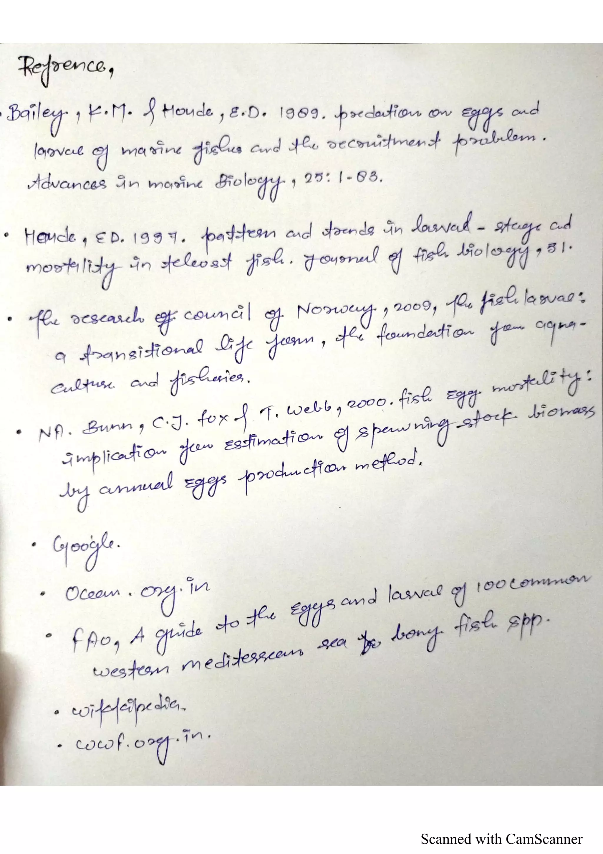 Effects by environment on eggs and larvae | PDF