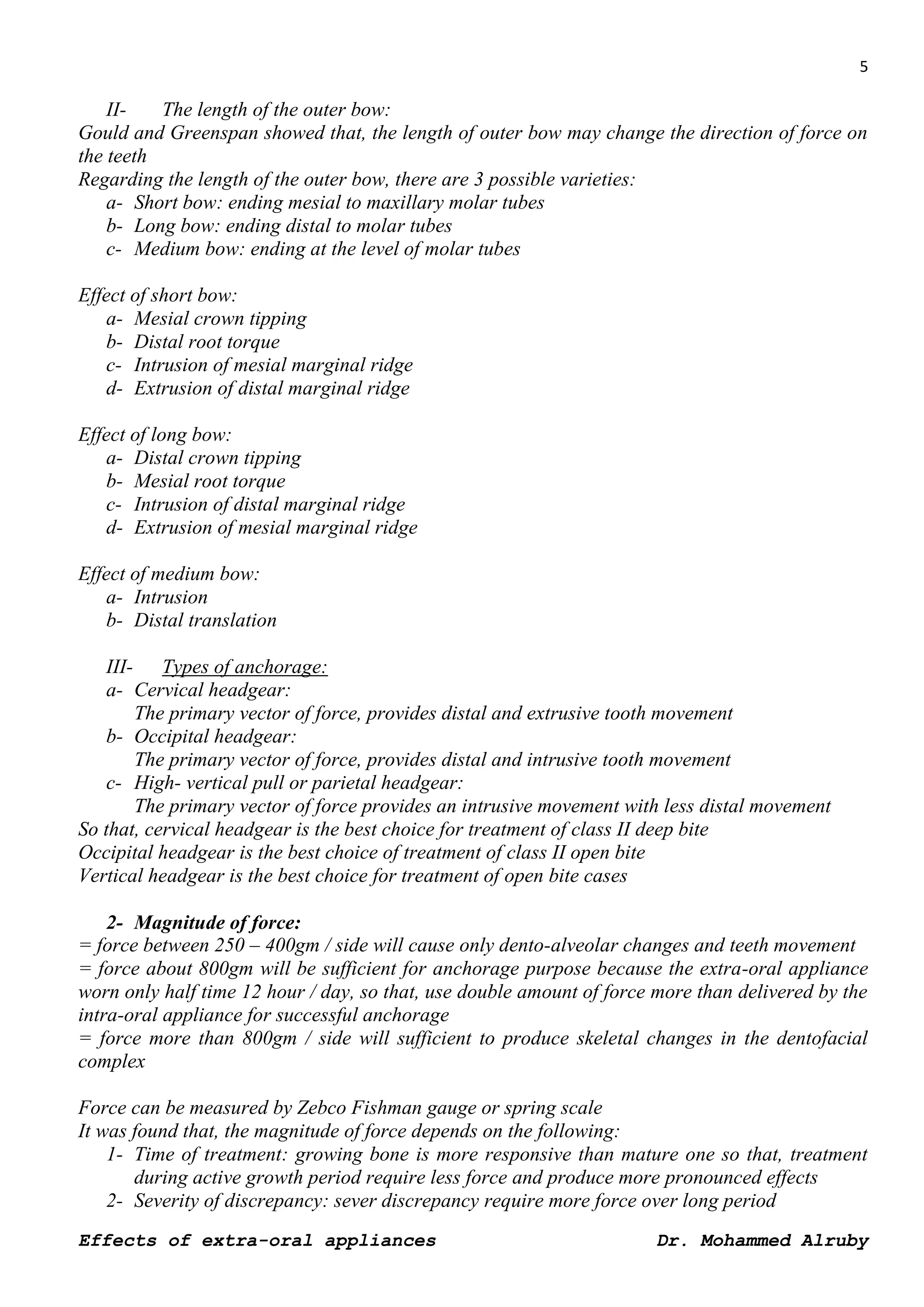 effects of extra-oral appliances and forces.docx