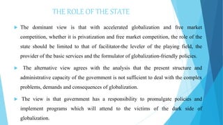 Effects of globalization on public administration | PPTX