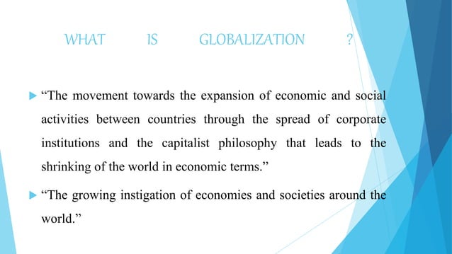 Effects of globalization on public administration | PPTX | Civic ...