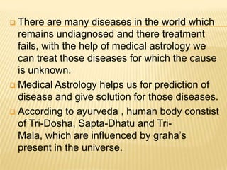 Effects of grahas on body- DR MOHIT LODHA | PPTX