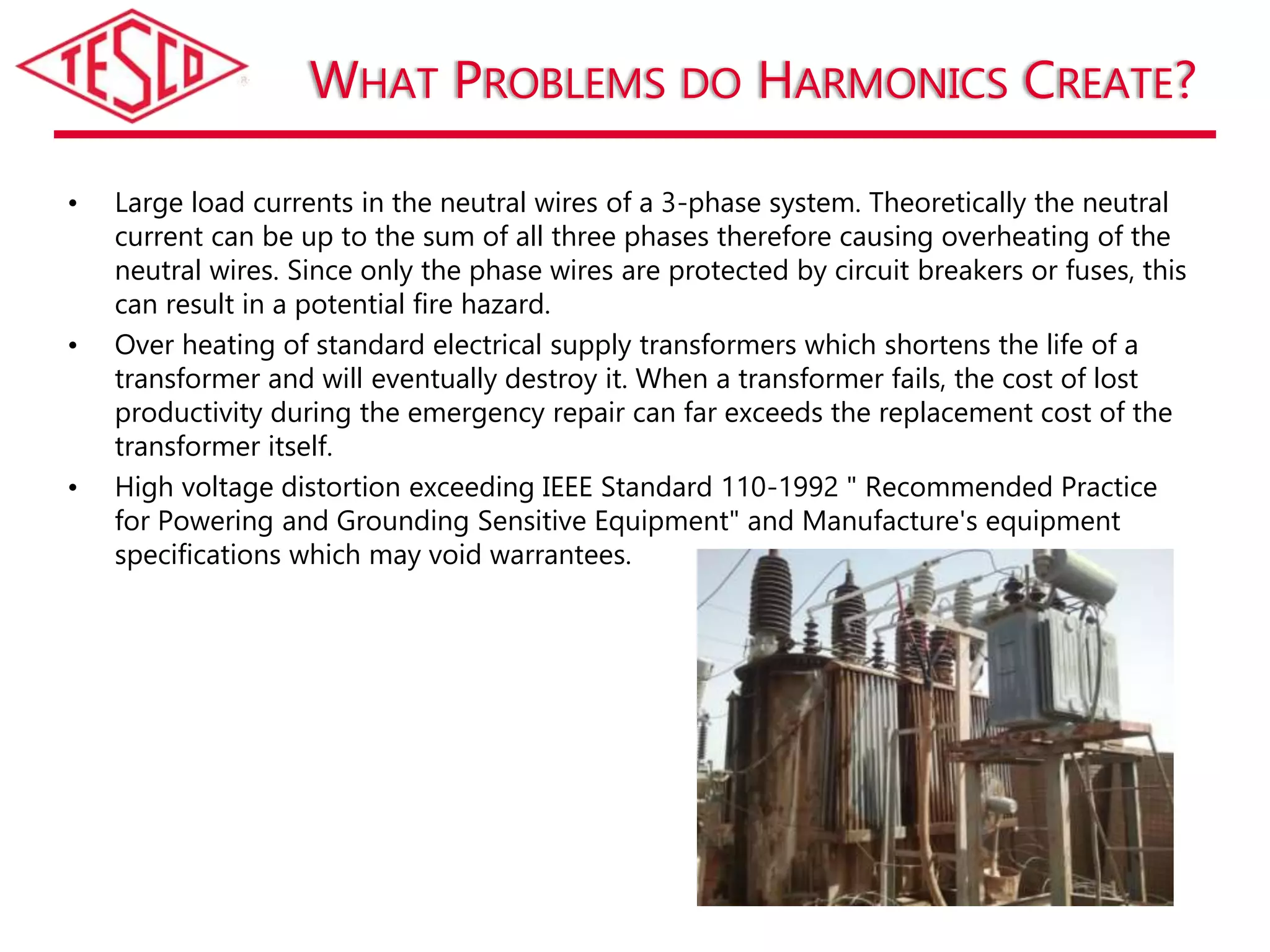 Effects of Harmonics on Customer Equipment | PPTX