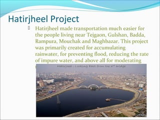 Effects of hatirjheel project | PPT