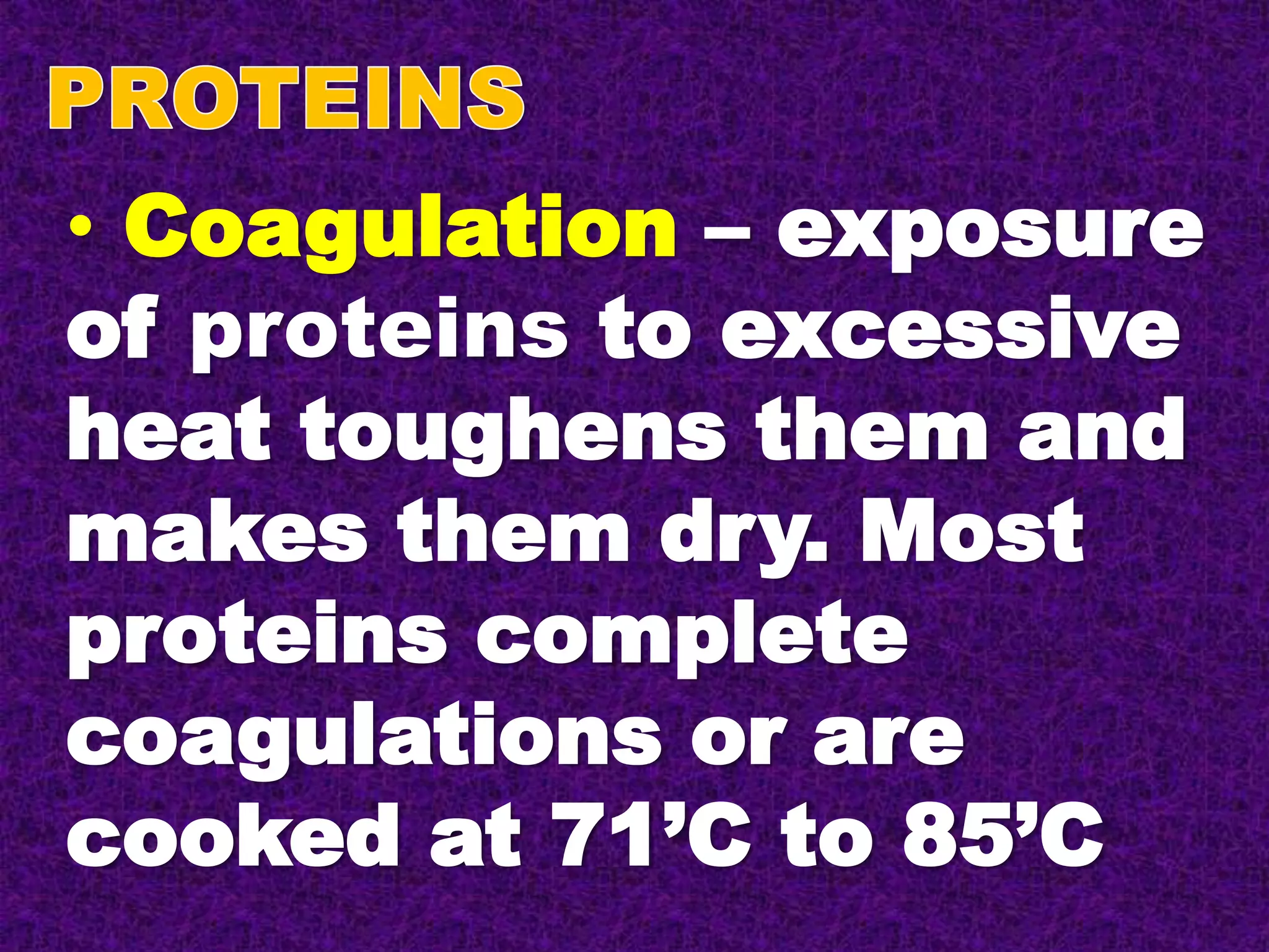 Effects of heat on food | PPTX