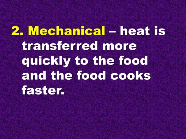 Effects of heat on food | PPTX | Chemistry | Science