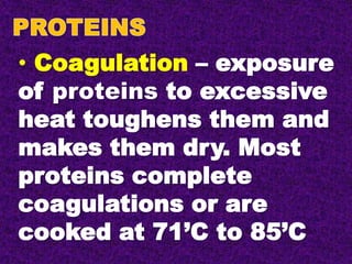 Effects of heat on food | PPTX